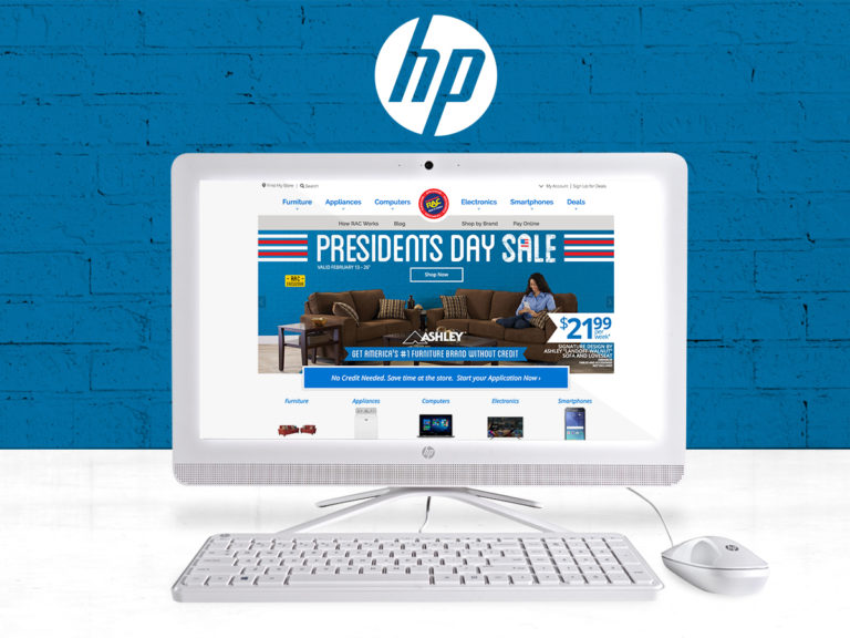 HP 21.5" All-in-One Desktop Computer | Rent-A-Center